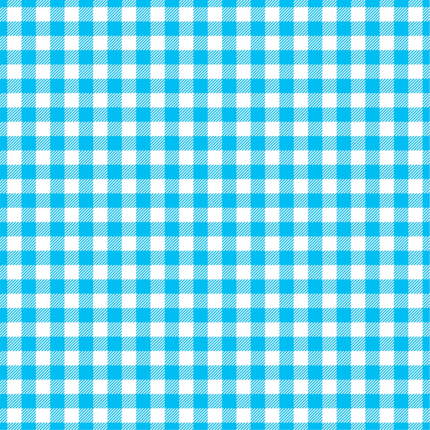 Cyan Gingham craft vinyl sheet - HTV - Adhesive Vinyl - cyan and white ...