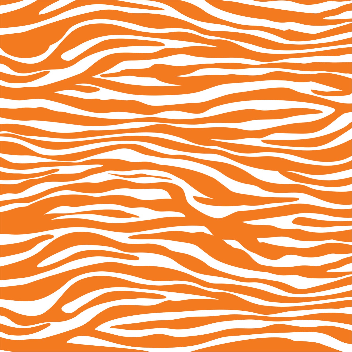 Orange zebra print craft vinyl sheet - HTV - Adhesive Vinyl - pattern ...